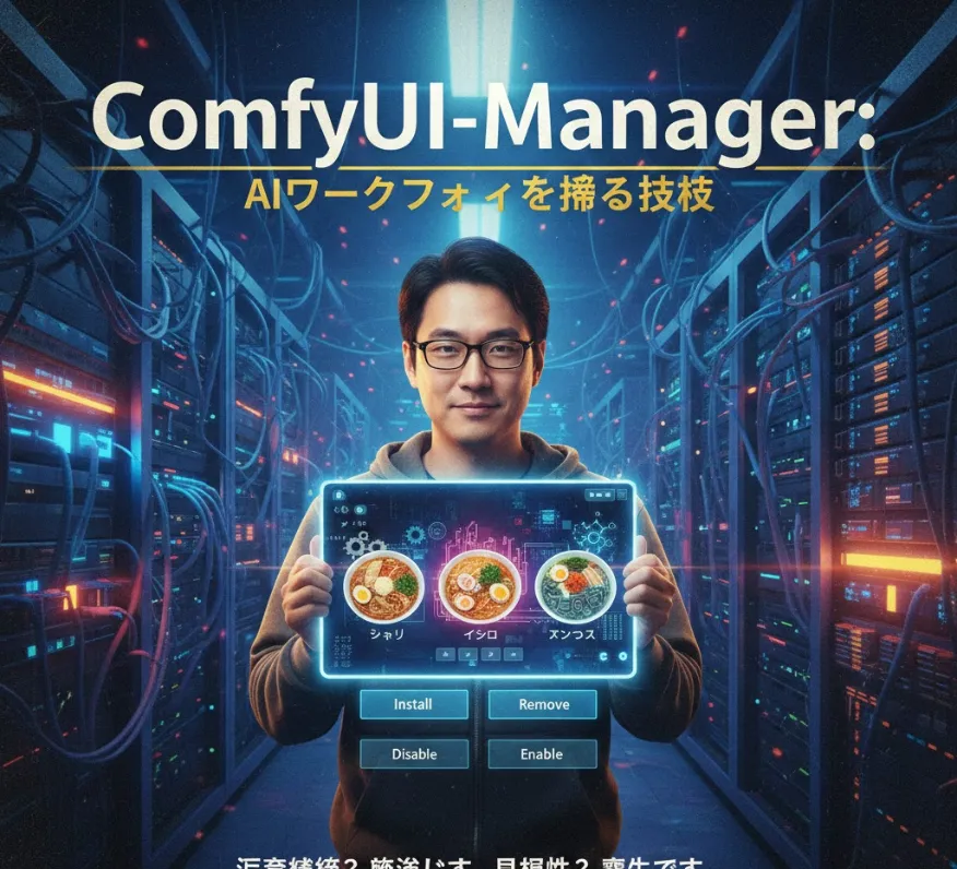 Streamlining ComfyUI Development: Installation and Usage of the Manager Extension