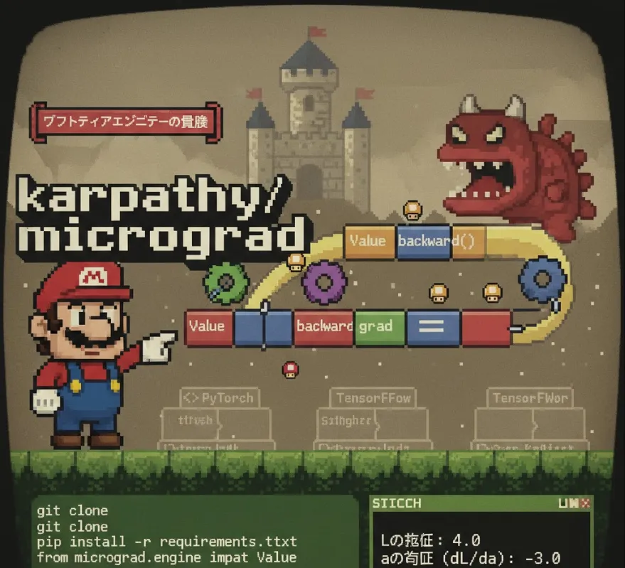 A Tiny Engine, a Big Lesson: Building Neural Nets with karpathy/micrograd