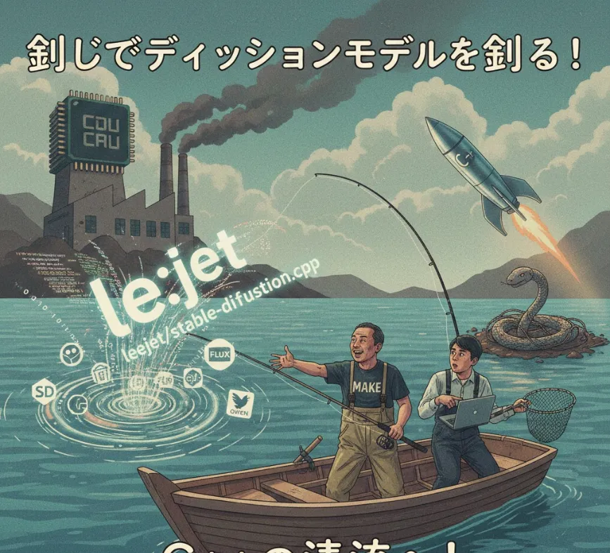 ai - Unleashing Native Speed: Diffusion Inference with stable-diffusion.cpp - flux - cplusplus